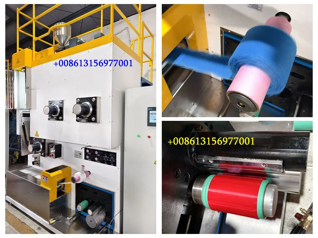 PILOT SCALE POY DTY BCF FDY FILAMENT COLOR TESTING LAB SPINNING MACHINE ...