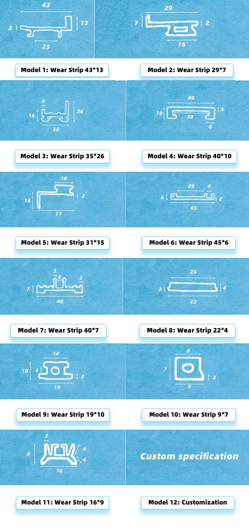 Conveyor Belt Guides Engineering Conveyor Chain Uhmw-pe Guides Rails ...