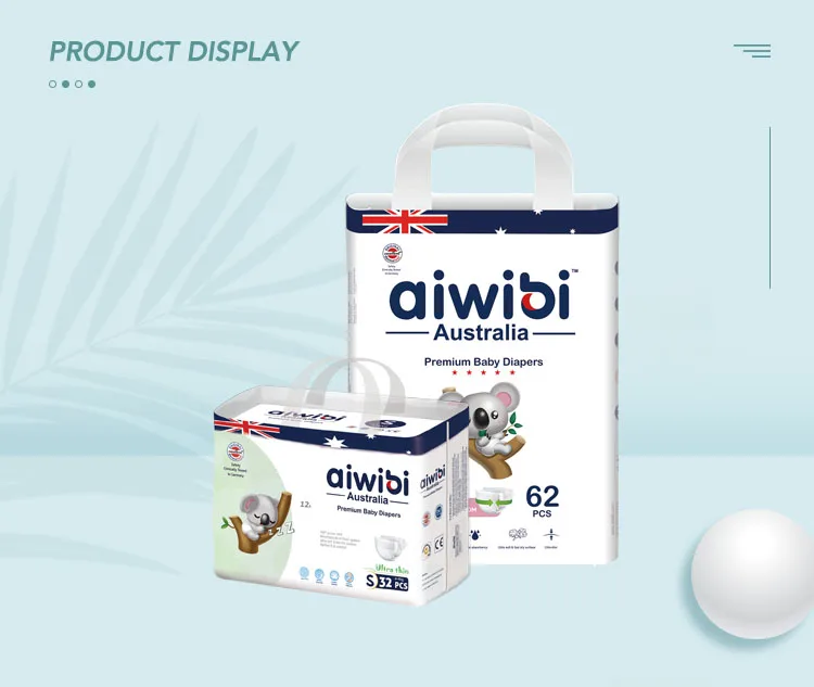 AIWIBI Baby Diapers - High Absorbent, Ultra Thin, Dry