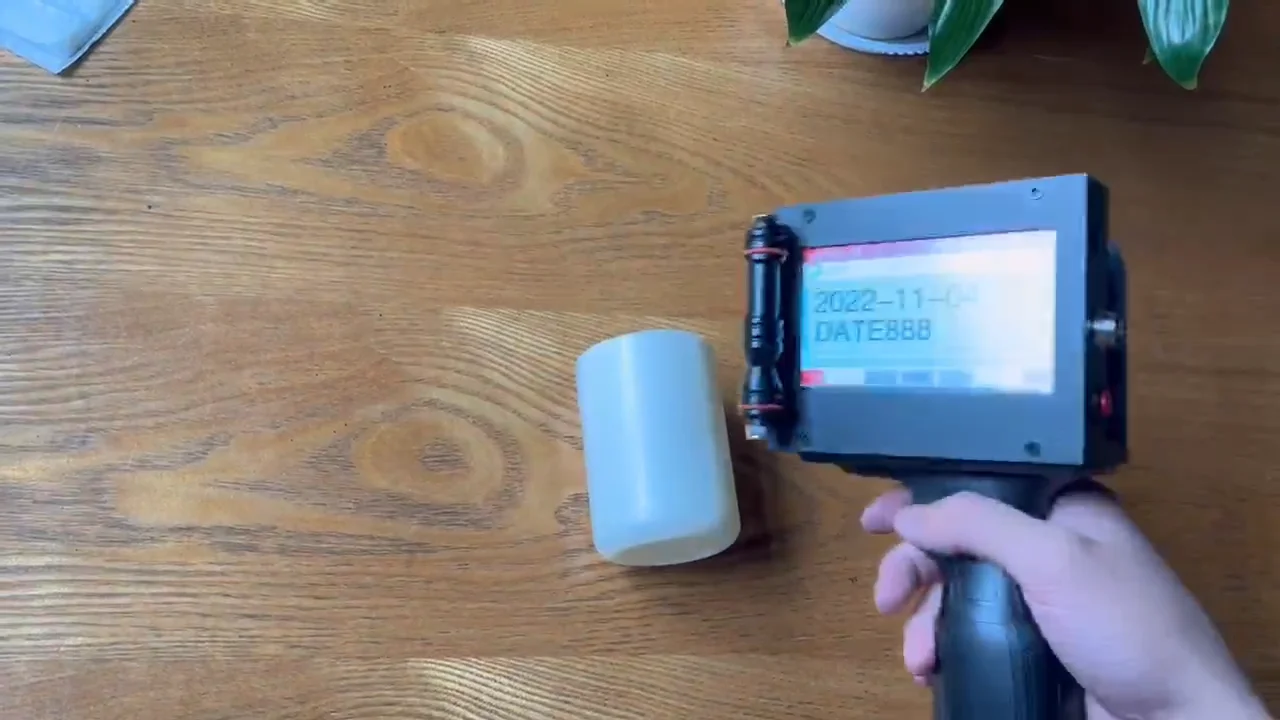 Pegangan Inkjet Printer Logo Mesin Cetak Portabel Printer Mini Mobile ...