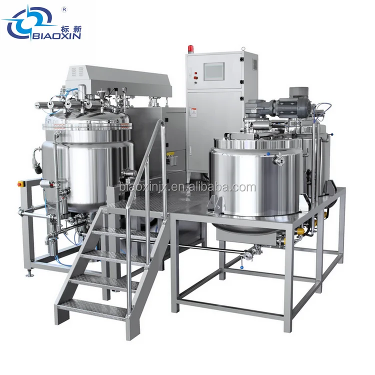 Vacuum Homogenizing Emulsifying Tank Mayonnaise Making Machines With ...
