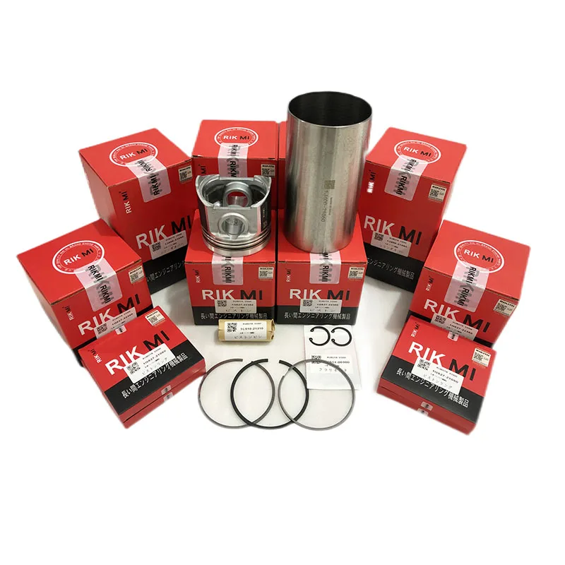 Excavator Forklift Forklift Harvester Diesel Engine Cylinder Kit Liner ...