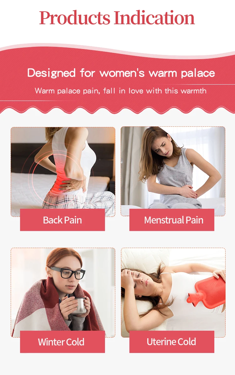 New Design Menstrual Warmer Heat Patch Quick Effect Menstrual Period ...