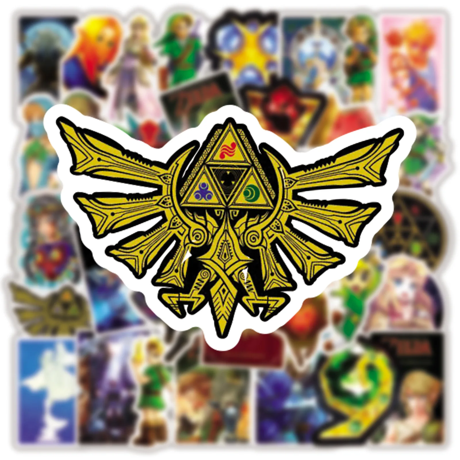 50PCS Popular Video Game Decals for Teens Gift the Legend of Zelda ...