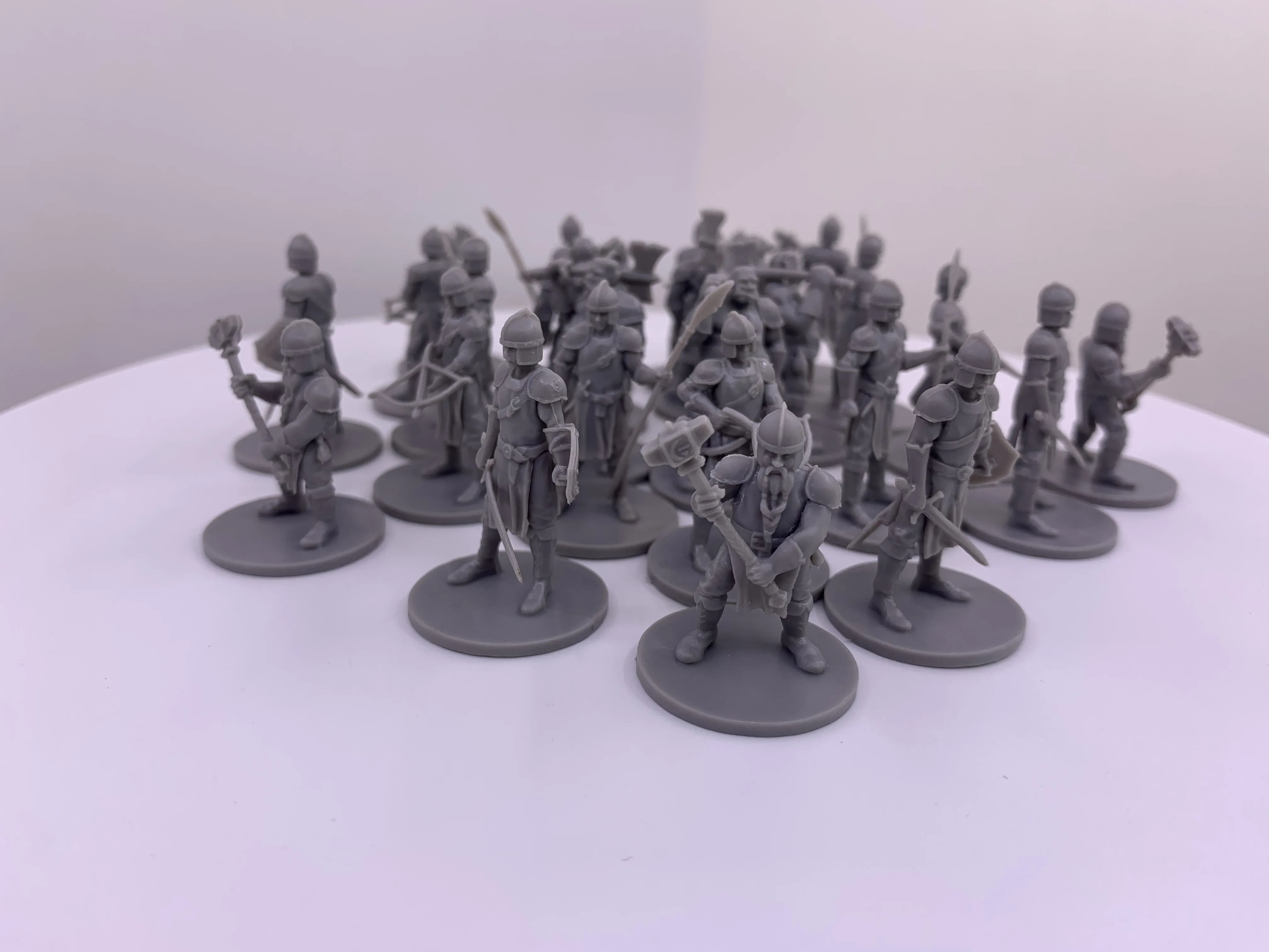 Custom Game Miniature - OEM Make Plastic War Miniatures