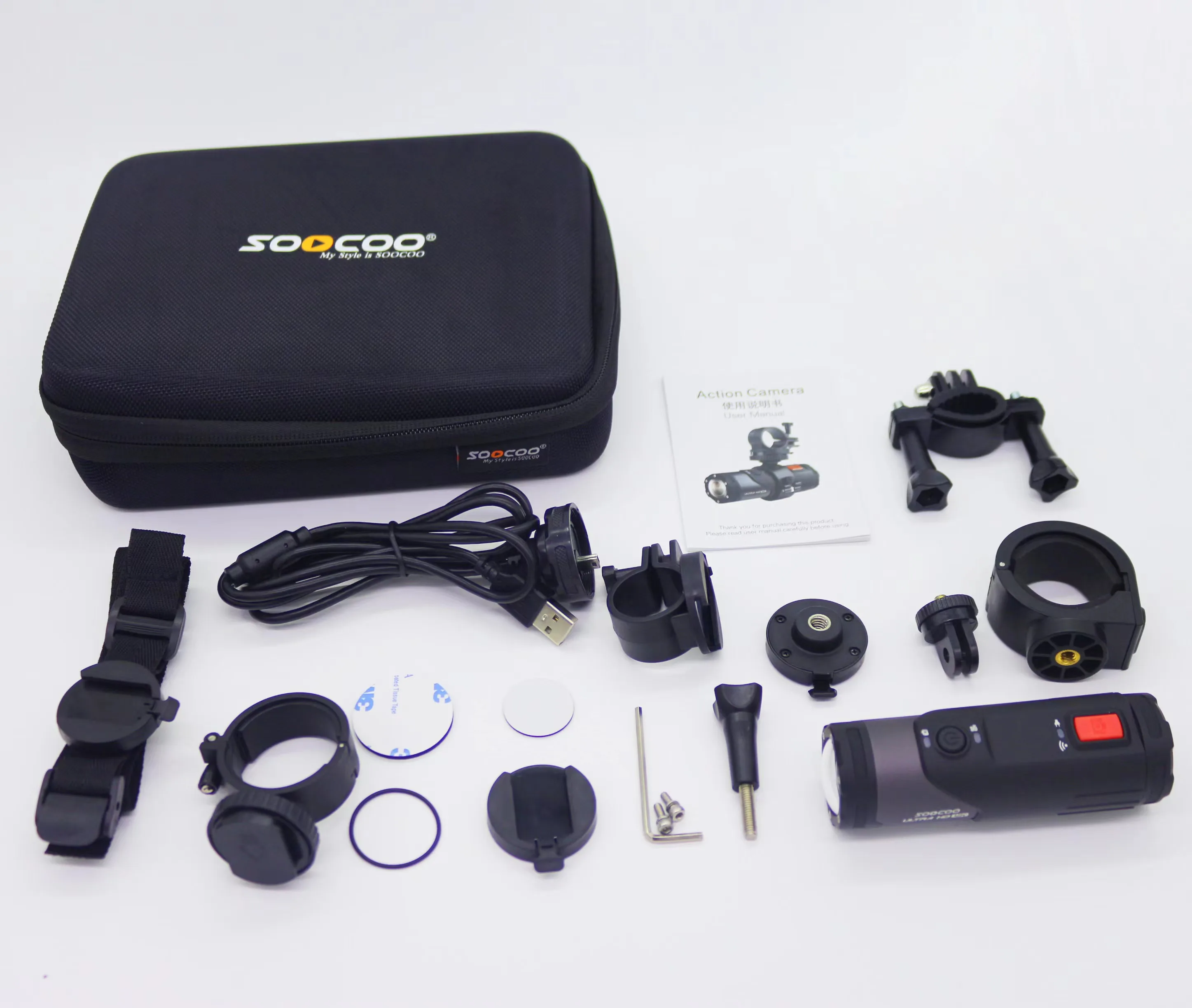 4k Bicycle Camera 16m Digital Night Vision Video Dv Action Portable ...