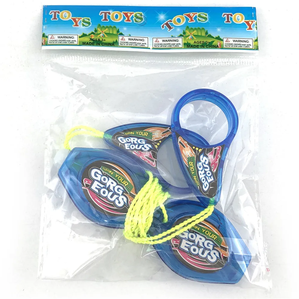 Children Funny Flash Light Pull String Flying Toy Pull Whistle Toy ...