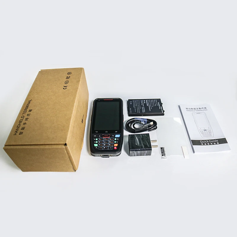 4 Inch Hd Screen Physical Keypad Android 10 Os Qr Code 2d Barcode ...