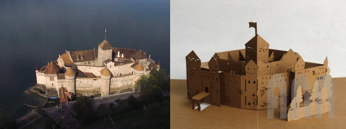 Custom 3D Laser Cut Paper Greeting Cards Christmas Prize Offset ...