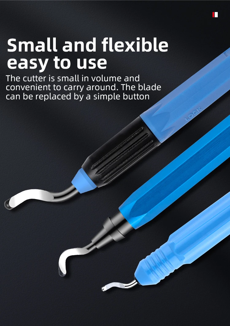 Hand Burr Trimming Knife Scraper Edge Cutter NB1100 Deburring Handle ...