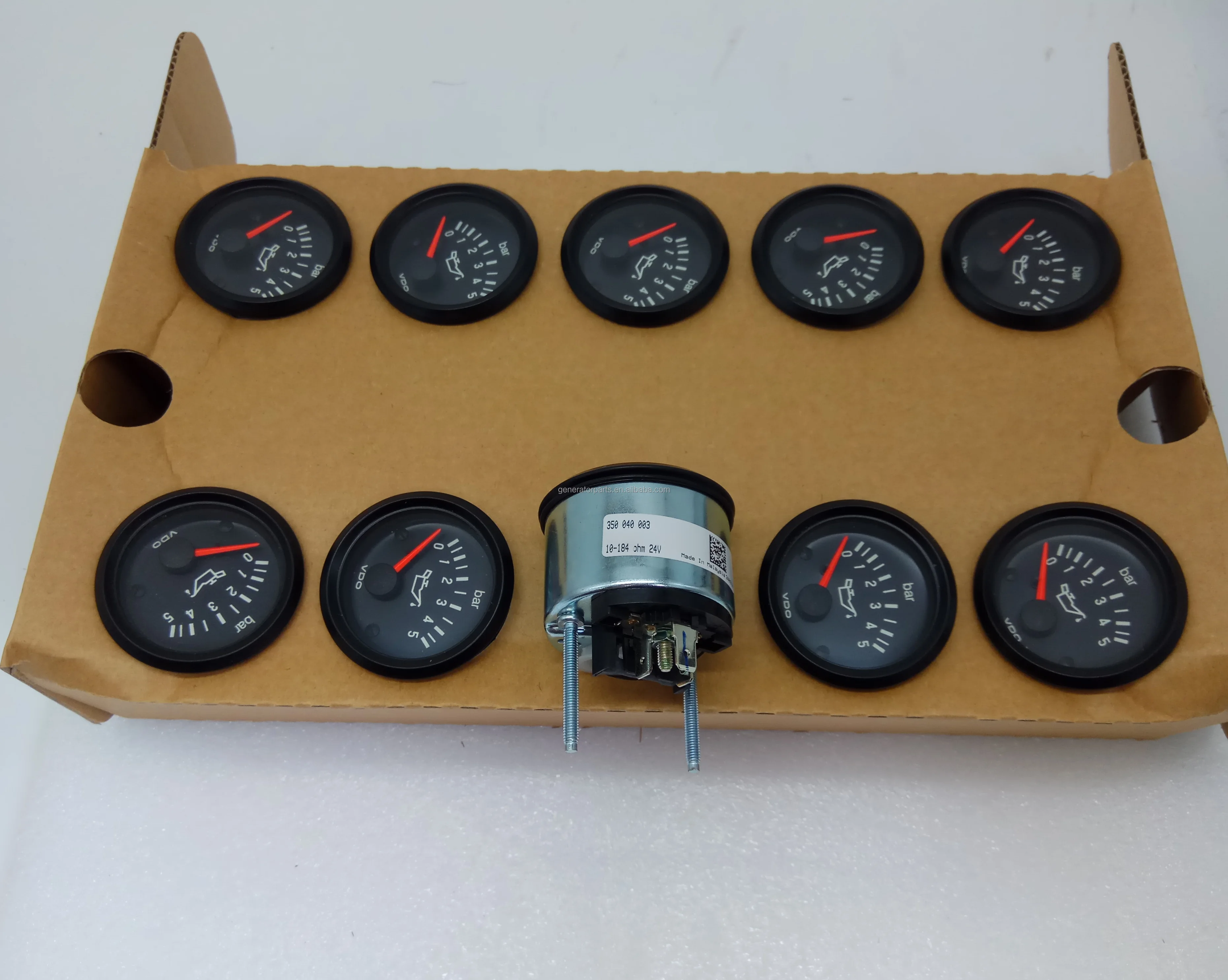 Genuine VDO Oil Pressure Gauge 350-040-003 - Reliable Performance