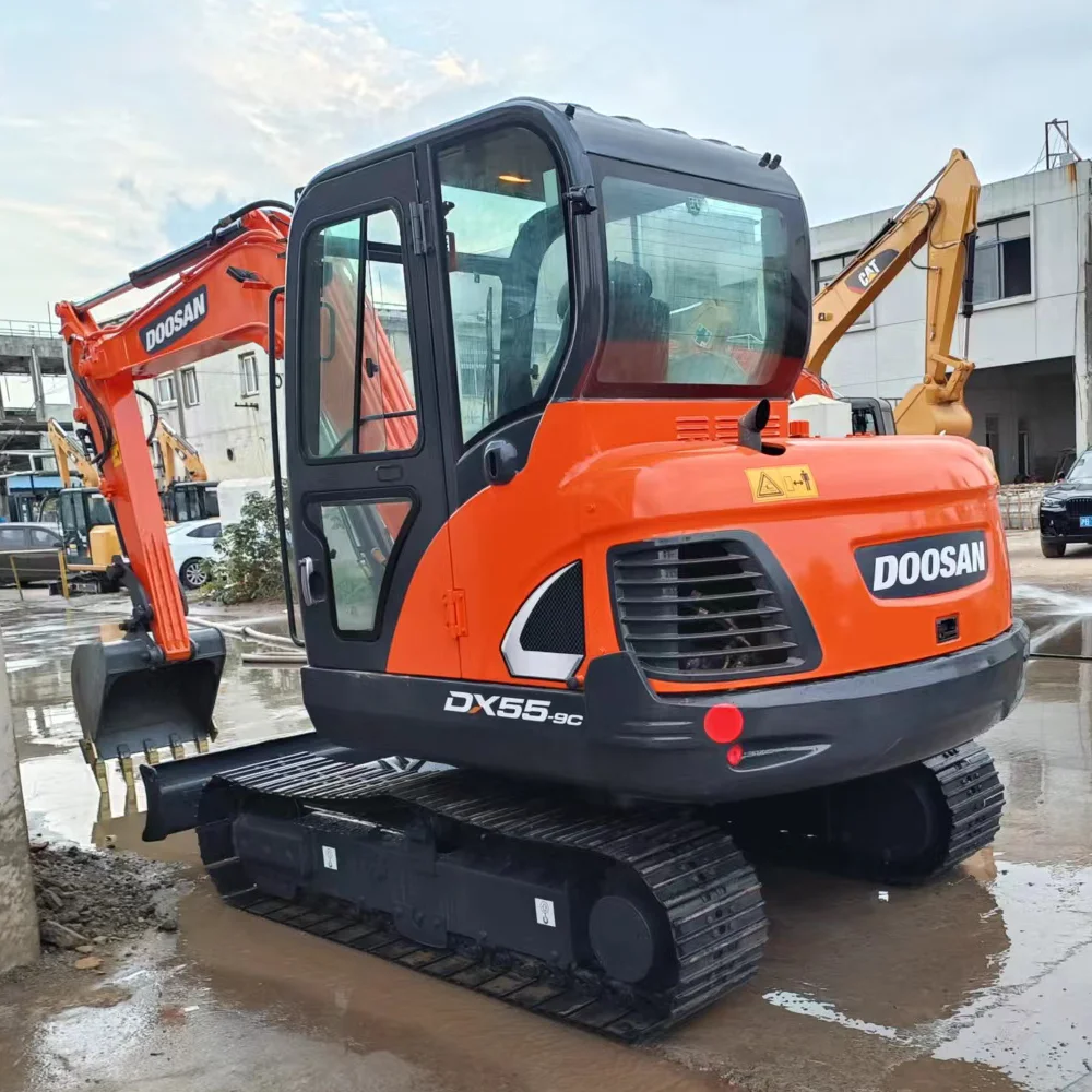 2020-2021 Doosan DX55 Excavator Hot Sale Used DX55-7 DX55-9 5 Ton Operating Weight Engine ...