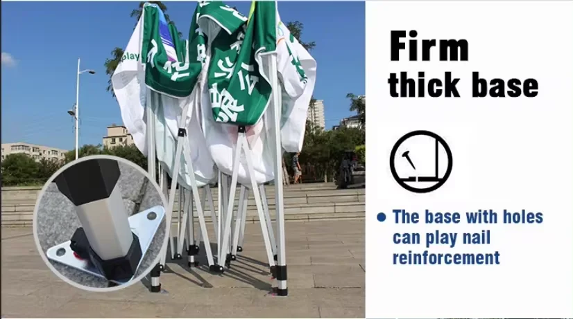 10x10ft Aluminium Frame Food Canopy - Custom Logo & Durable