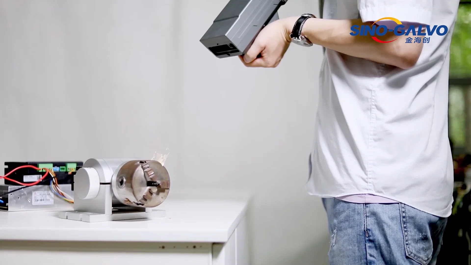 Fiber Laser Cleaning Handheld Galvo/galvanometer Scanner Head For Laser ...