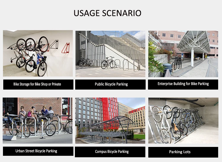 Durable Double Decker Bike Rack - High Capacity & Durability