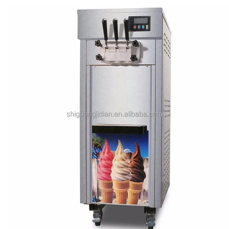 Automatic Soft Ice Cream Machine for Sale and Hot Sale Fried Ice Cream ...