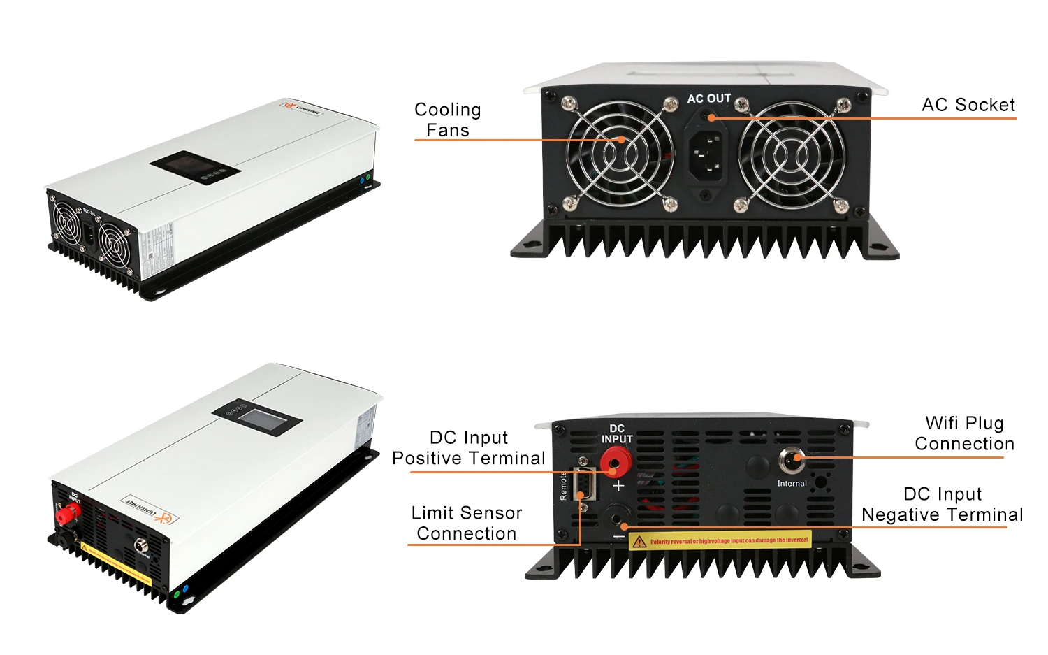 Lumentree 600w 2000w Solar Inverter - Grid Tie Power Solution