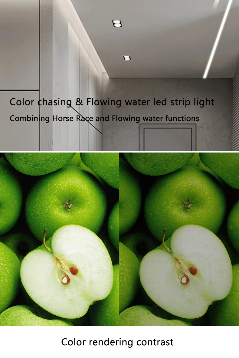 2835 Flowing Led Strip Streaming Mode Strip Water Running Light For ...