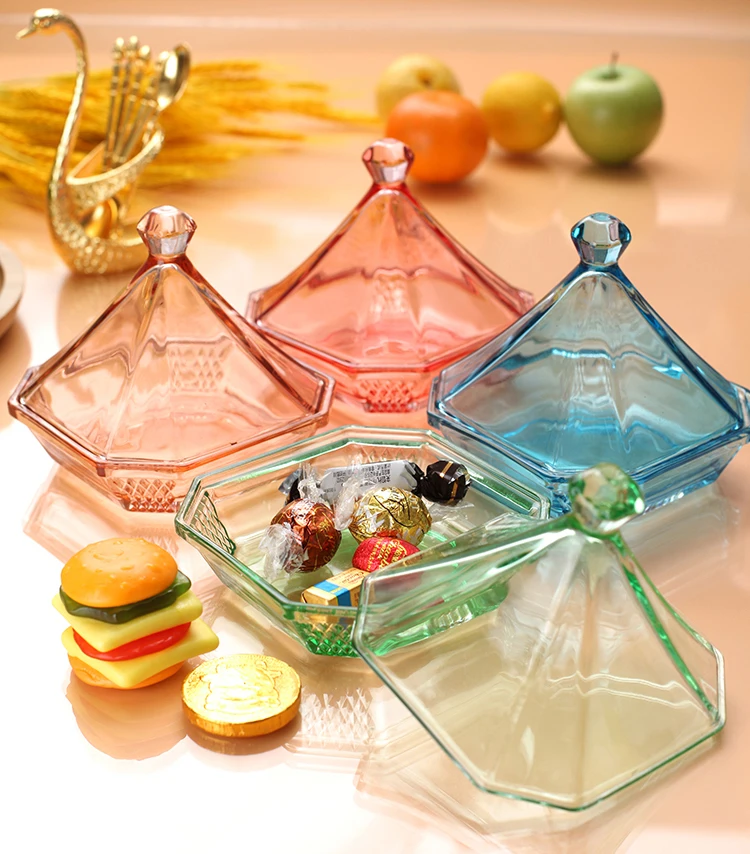 Arabic Style Tajine Thick Glass Jar - Perfect for Storage