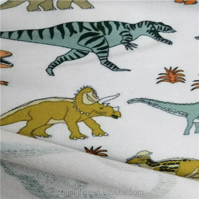 Custom Printed Organic Cotton Terry Fabric - Sustainable & Versatile