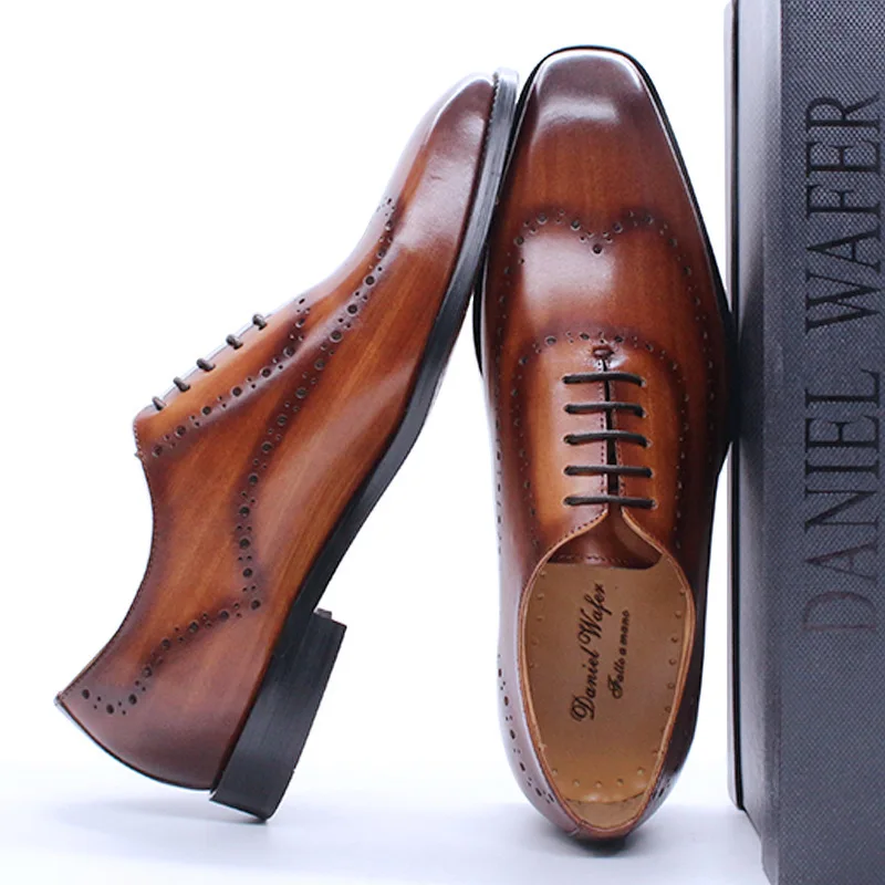 Sh12508a Square Toe Formal Shoes Men Black Shoes 2024 Chaussure ...