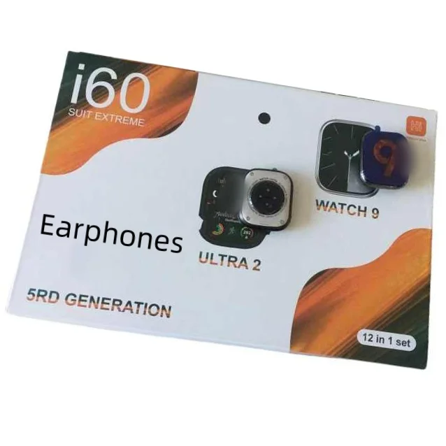 I60 Ultra Suit Extreme Smart Watch 12 In 1 Set I60 Suit Extreme Big 2 ...