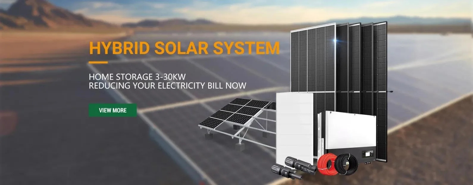 Hybrid Solar System 6kw Kit - Complete & Efficient
