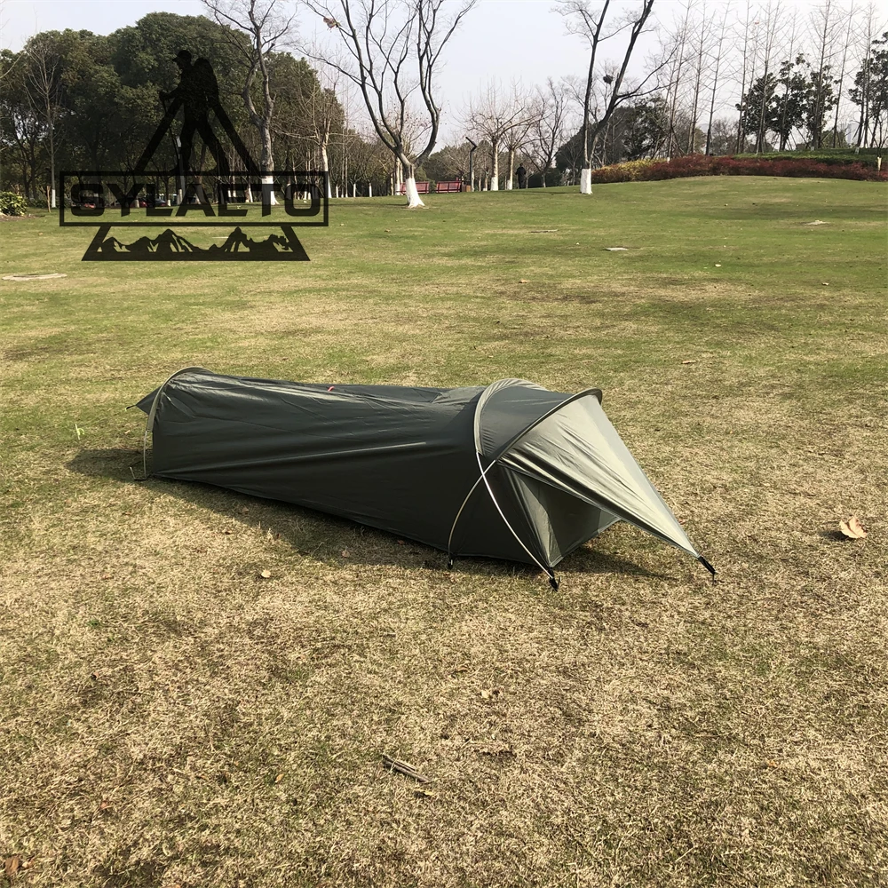 MCETO Ultra Lightweight 3 Pole Bivy Tent - Ideal for Solo Adventures