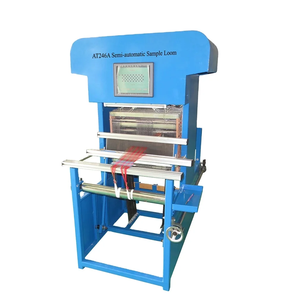 Semi-automatic Sample Loom For Sample Weaving Fabrics With Plc Control ...