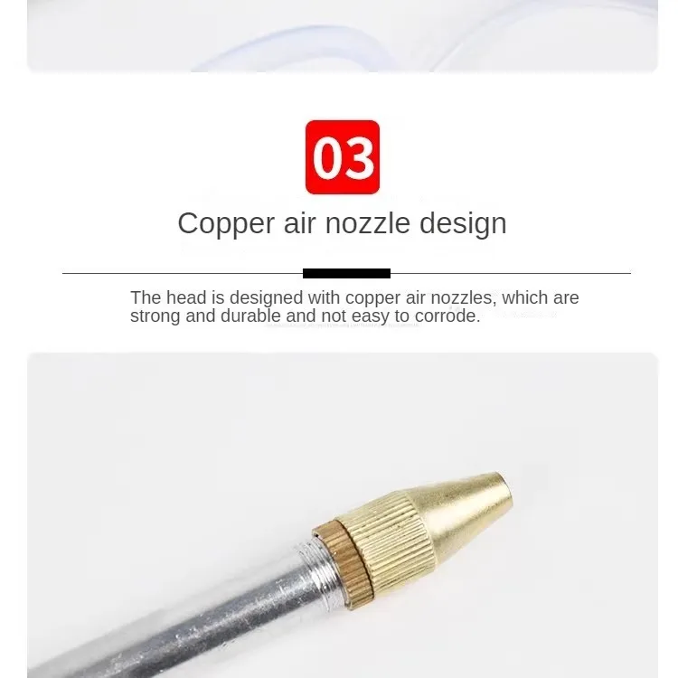 Air Blowing Gun Pneumatic Engine Cleaning Gun with 4-foot Hose ...