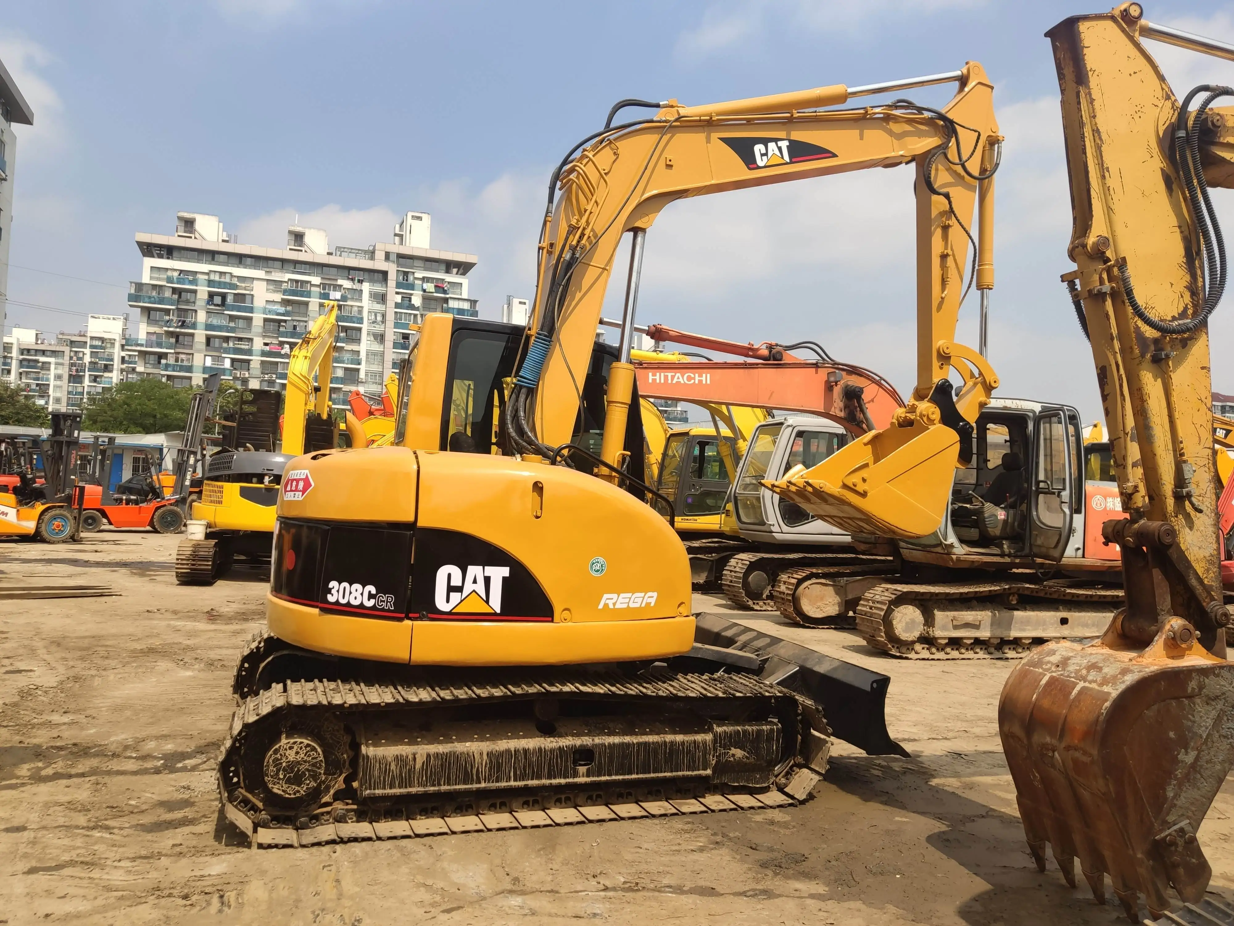 Mini Caterpillar 308c Used Excavator 8ton/small Second-hand Cat 308 ...