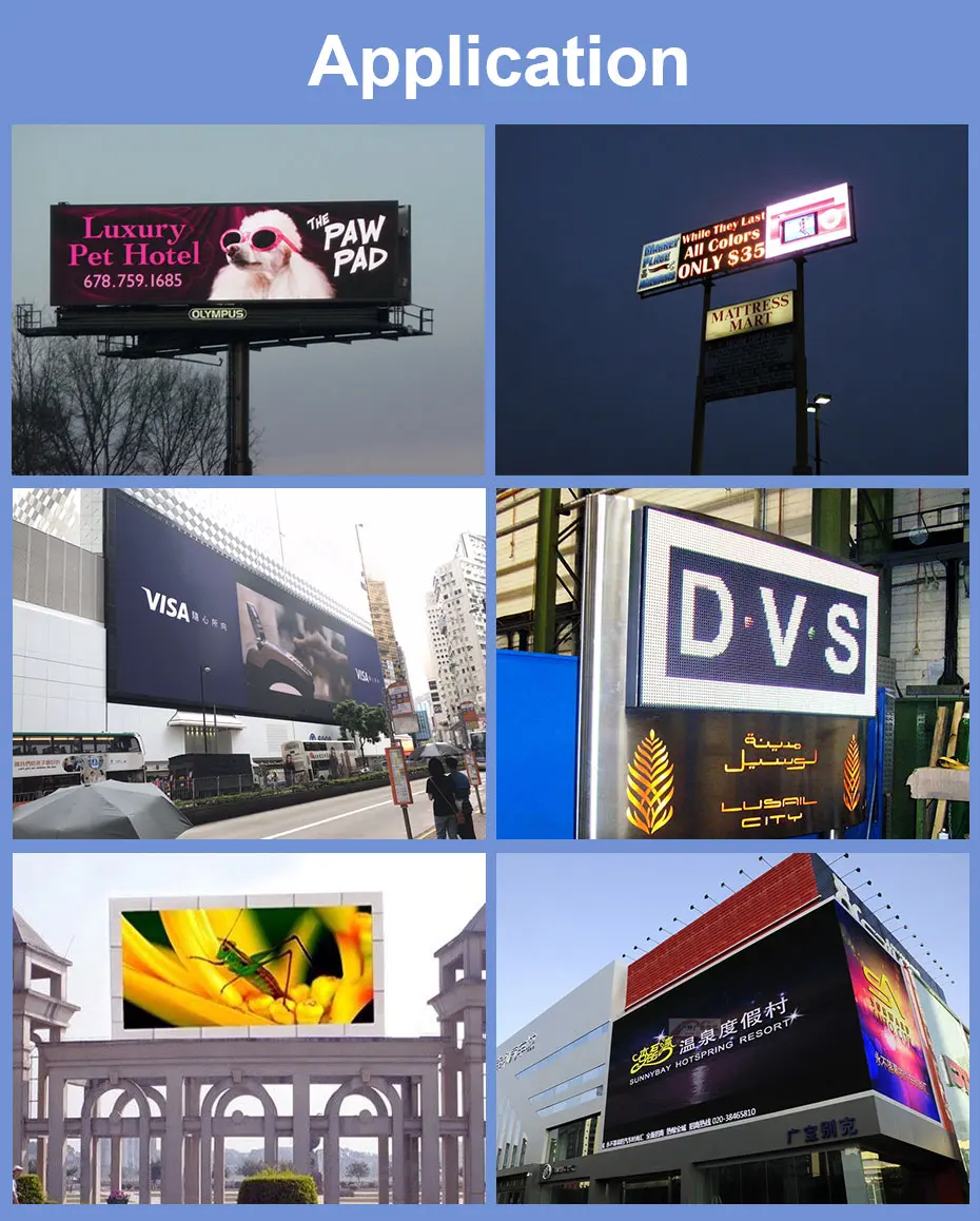 P4 Outdoor Waterproof LED Digital Advertising Display Screen - OEM