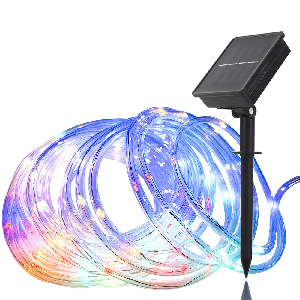 Newest Decoration Tree Light Led Rope Lights Solar Powered String ...