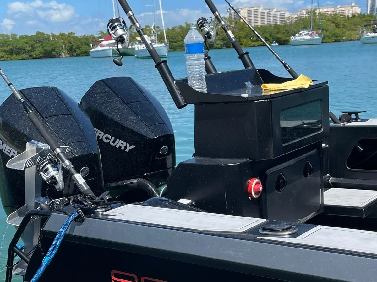 CE Approved 7.5m Full Cabin Offshore Speed Aluminum Boat
