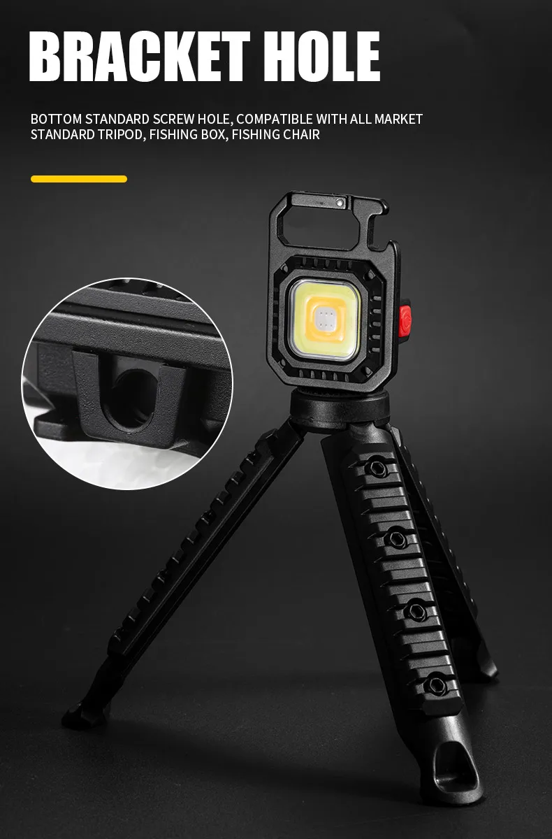 CE-EMC Certificated Multi Functional Portable LED White Yellow Red COB ...