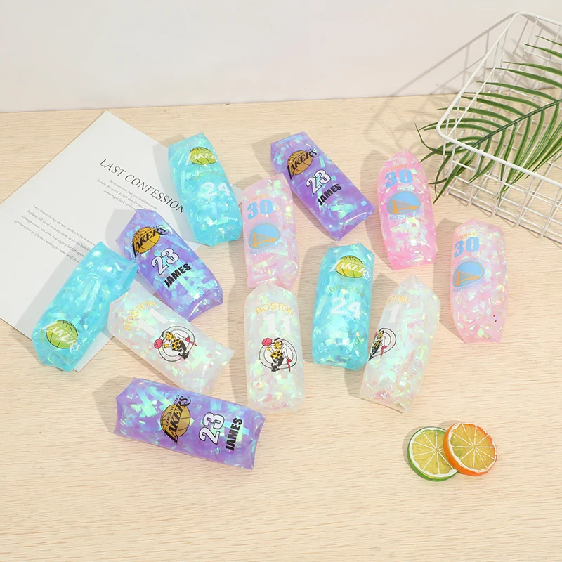 Exquisite Glitter Water Wiggler Snakes Fidget Toy Fidget Toys Kids ...