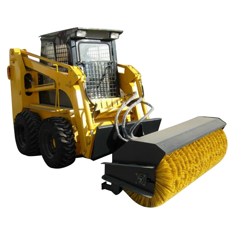 Skid Loader Attachment Sweeper Angle Broom for Skid Steer Loader Skid ...