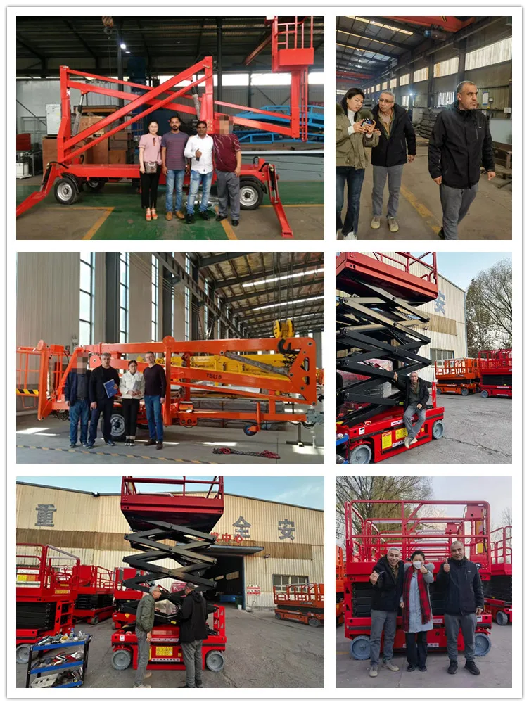 High Altitude Scissor Lift Table Elevating Platform Maintenance ...