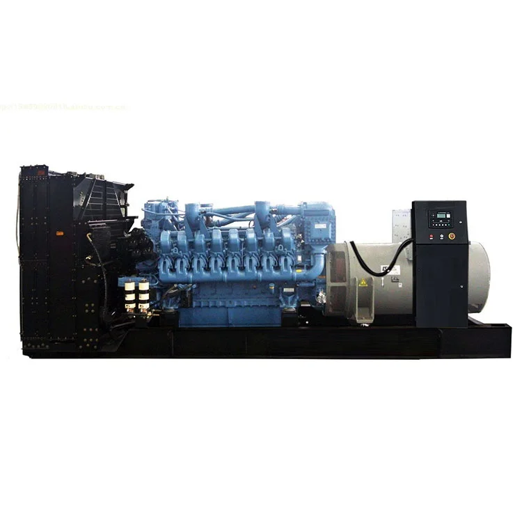 2 Mw diesel Generator Heavy Duty 2000kW 2MW Big Power diesel Generator ...