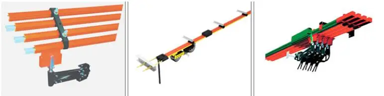 30a Seamless Bus Bar With Collector And Accessories Seamless Conductor ...