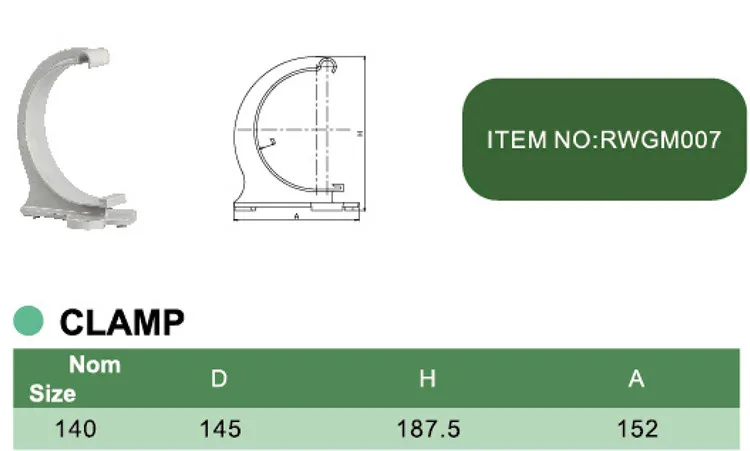 ERA plastic gutters PVC Rainwater Gutters and Fittings Clamp| Alibaba.com
