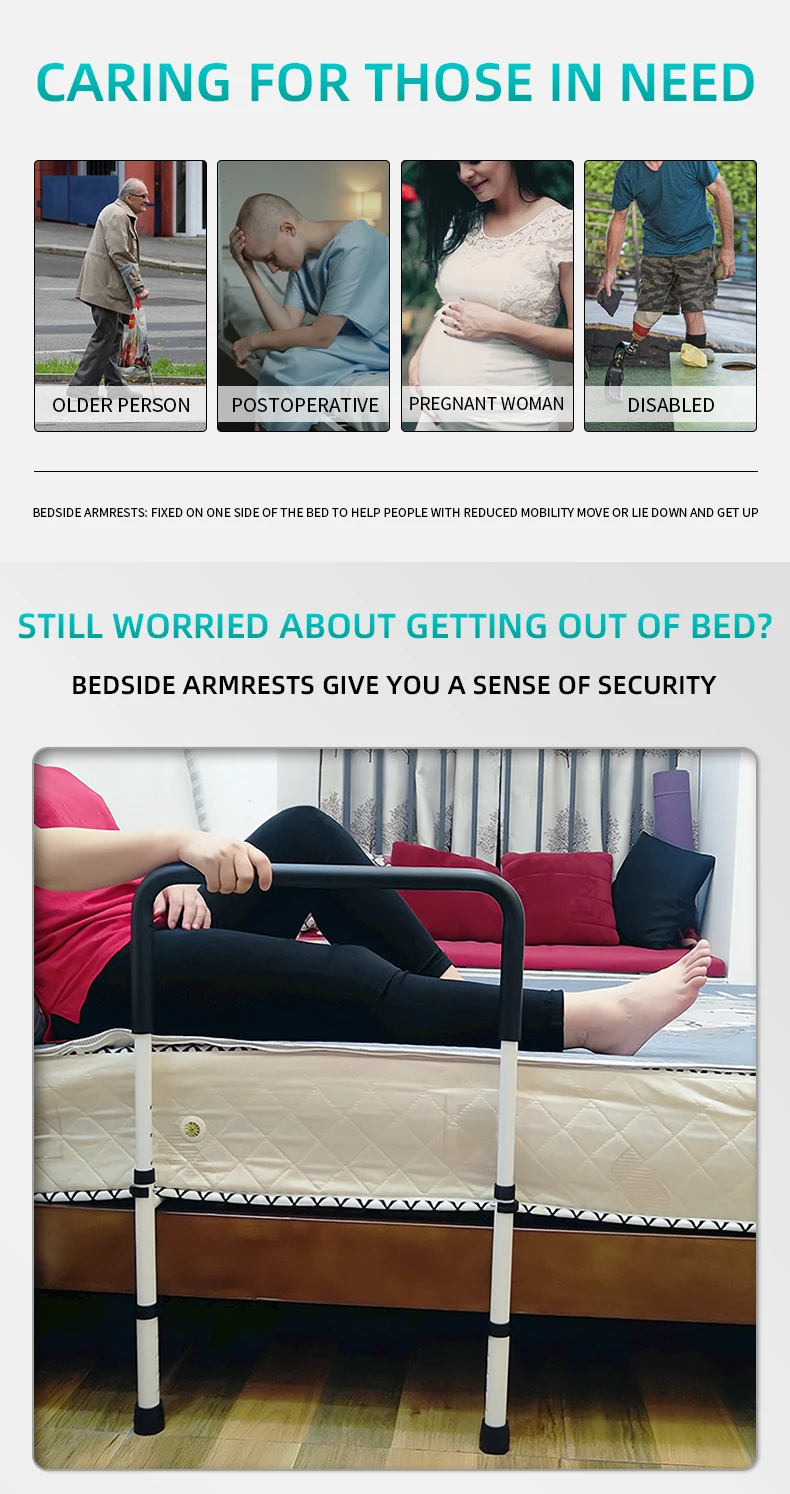 Bq707g Hospital Seniors Handle Assist Safety Bed Rails For Adult - Buy ...