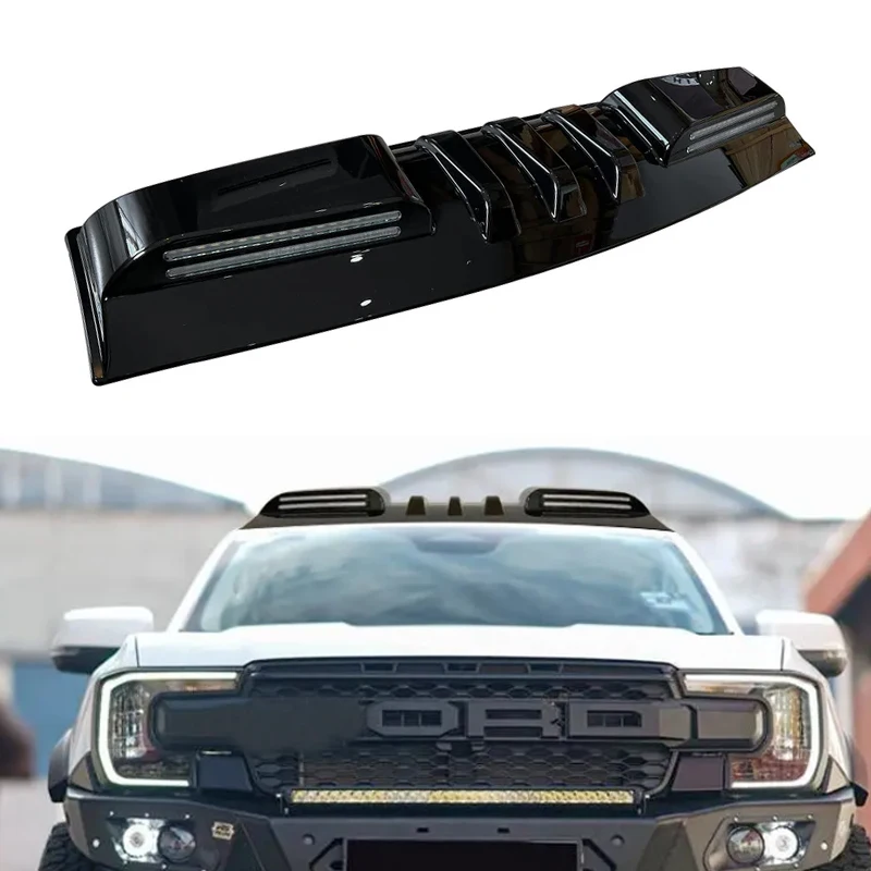 Gloss Black Roof Light Roof Spoiler LED for Ford Ranger T9 2023 ...