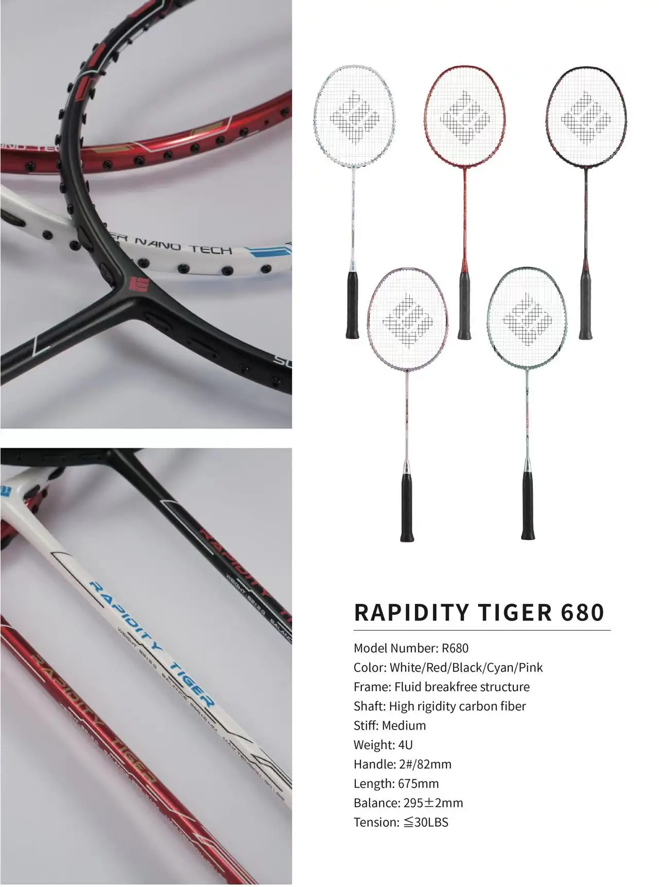Lingmei Sport Badminton Racket Set - Durable & Versatile