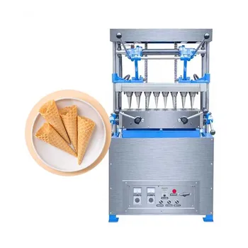 Commercial Automatic Ice Cream Cone Wafer Biscuit Machine Sugar Cone ...