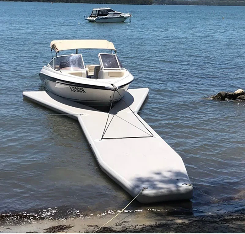 Inflatable Floating Couch Dock Inflatable Docks Bote Dock/ Swim ...