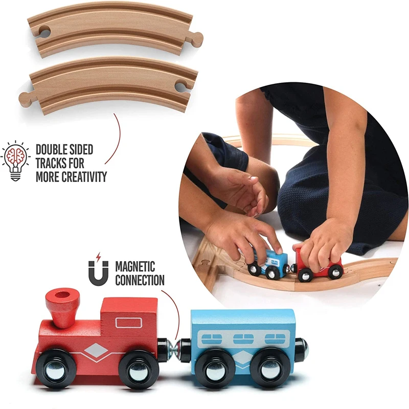 Car Train Toys Is Compatible With Thomas Wooden Railway Systems Train ...