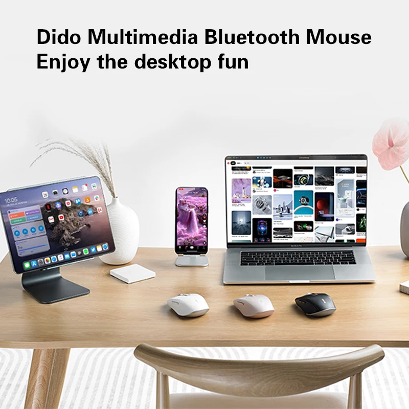 COUSO Wireless Bluetooth Mouse - Dual Mode Tiktok Controller