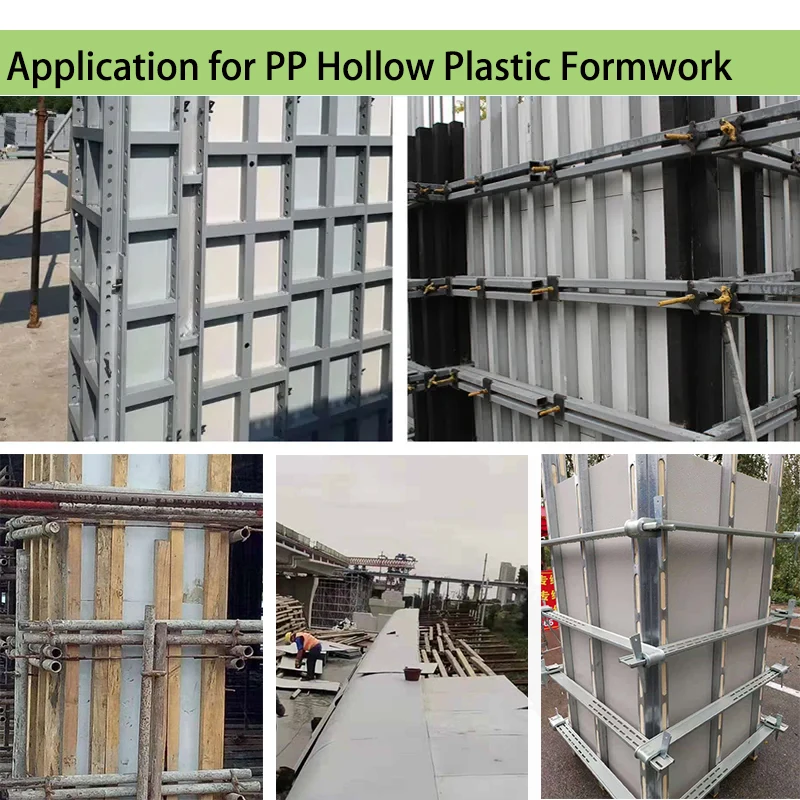 Waterproof Pp Plastic Formwork Shuttering For Concrete Building - Buy ...