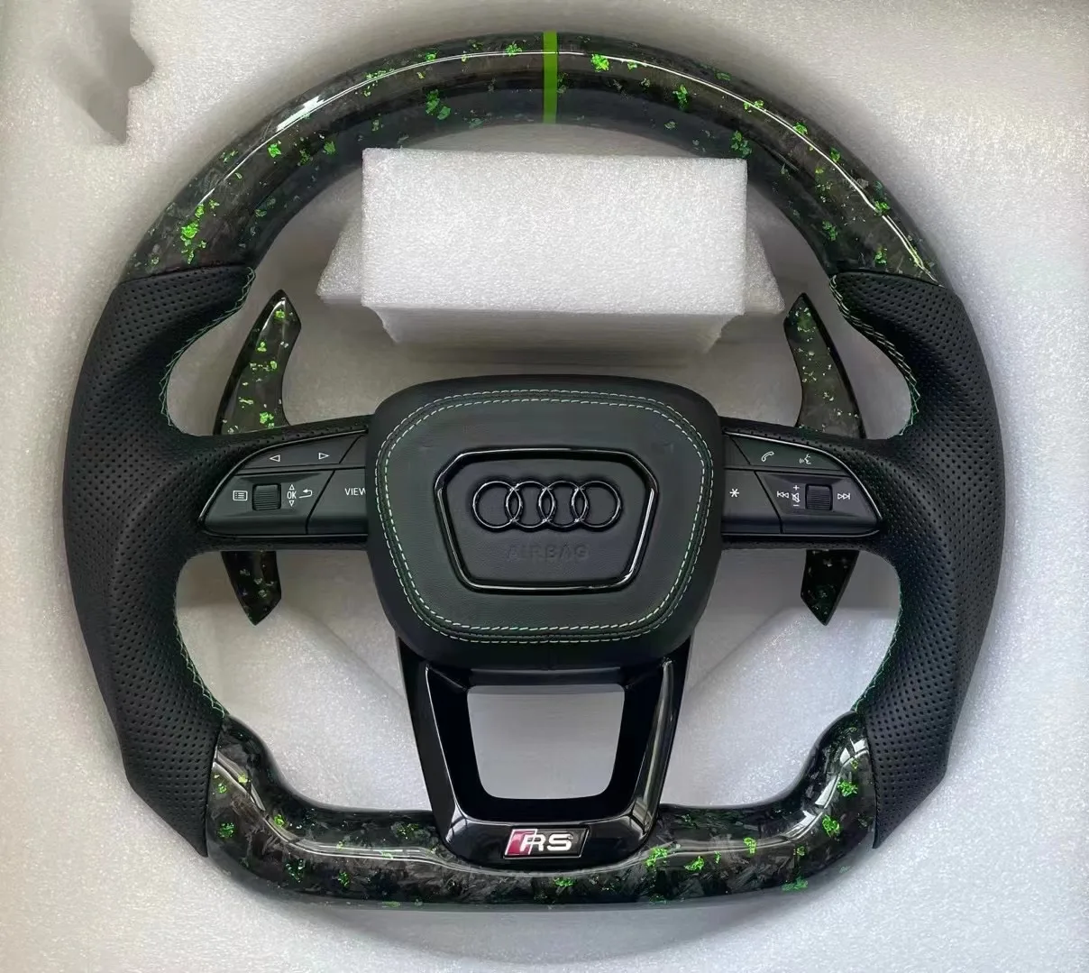 Custom S Rs Steering Wheel For Audi A3 A4 A5 A6 A7 A8 S3 S4 S5 S6 S7 S8 ...